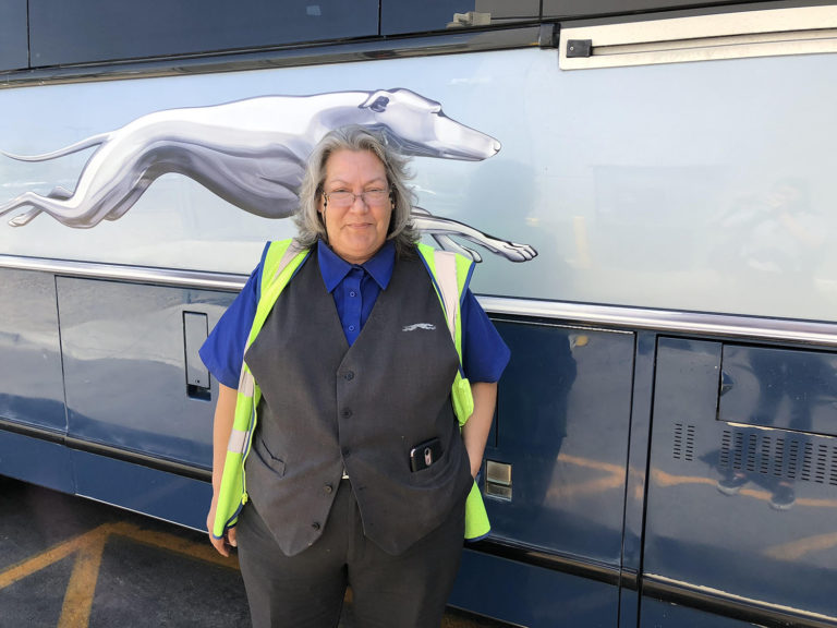 Front seat view: what it’s like to be a Greyhound bus driver