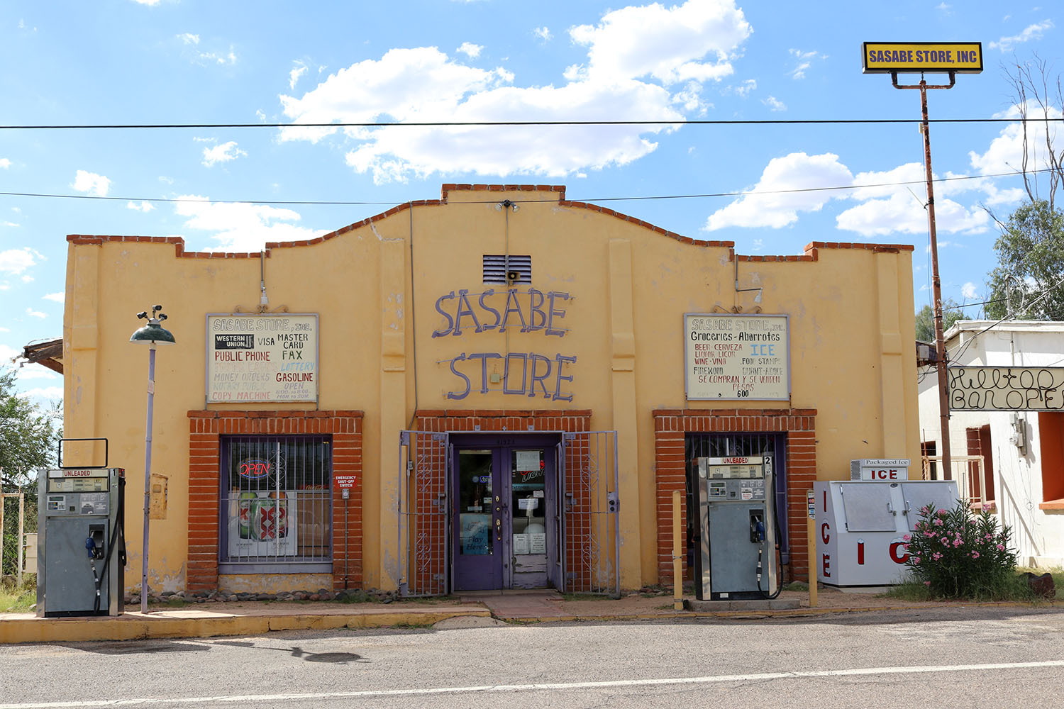 Traffic trickles through Sasabe port