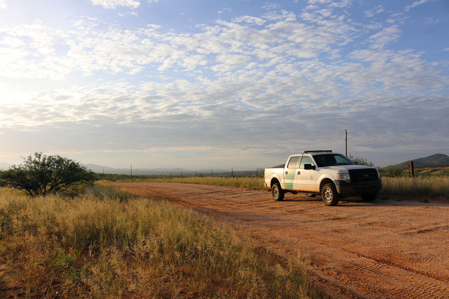 Traffic trickles through Sasabe port