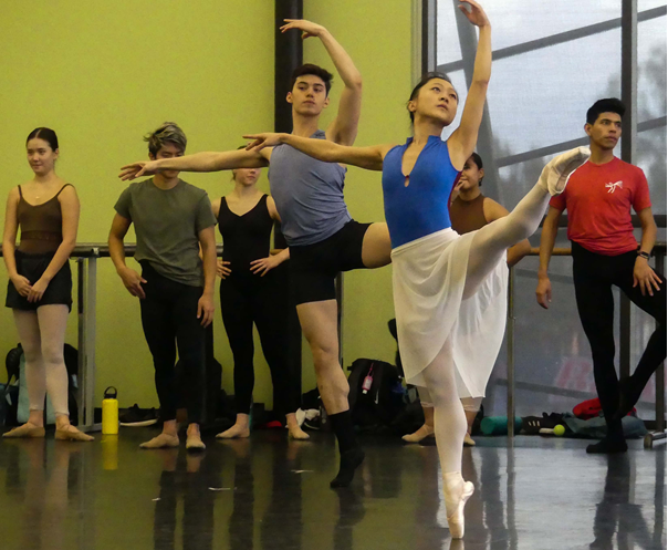 Aiming for corps de ballet is hard-core work